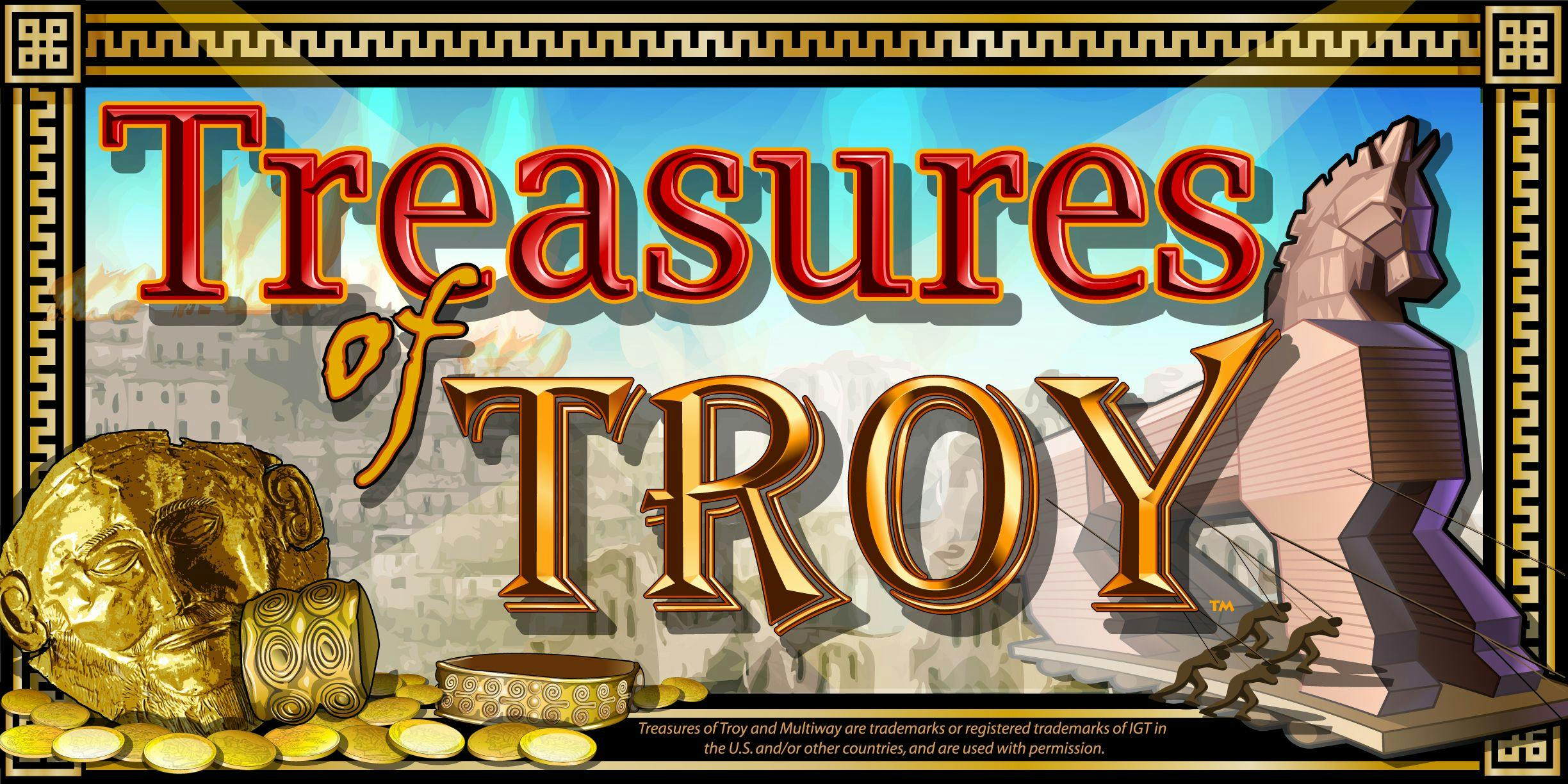 Treasures of Troy slot machine review, strategy, and bonus t | youbet.com